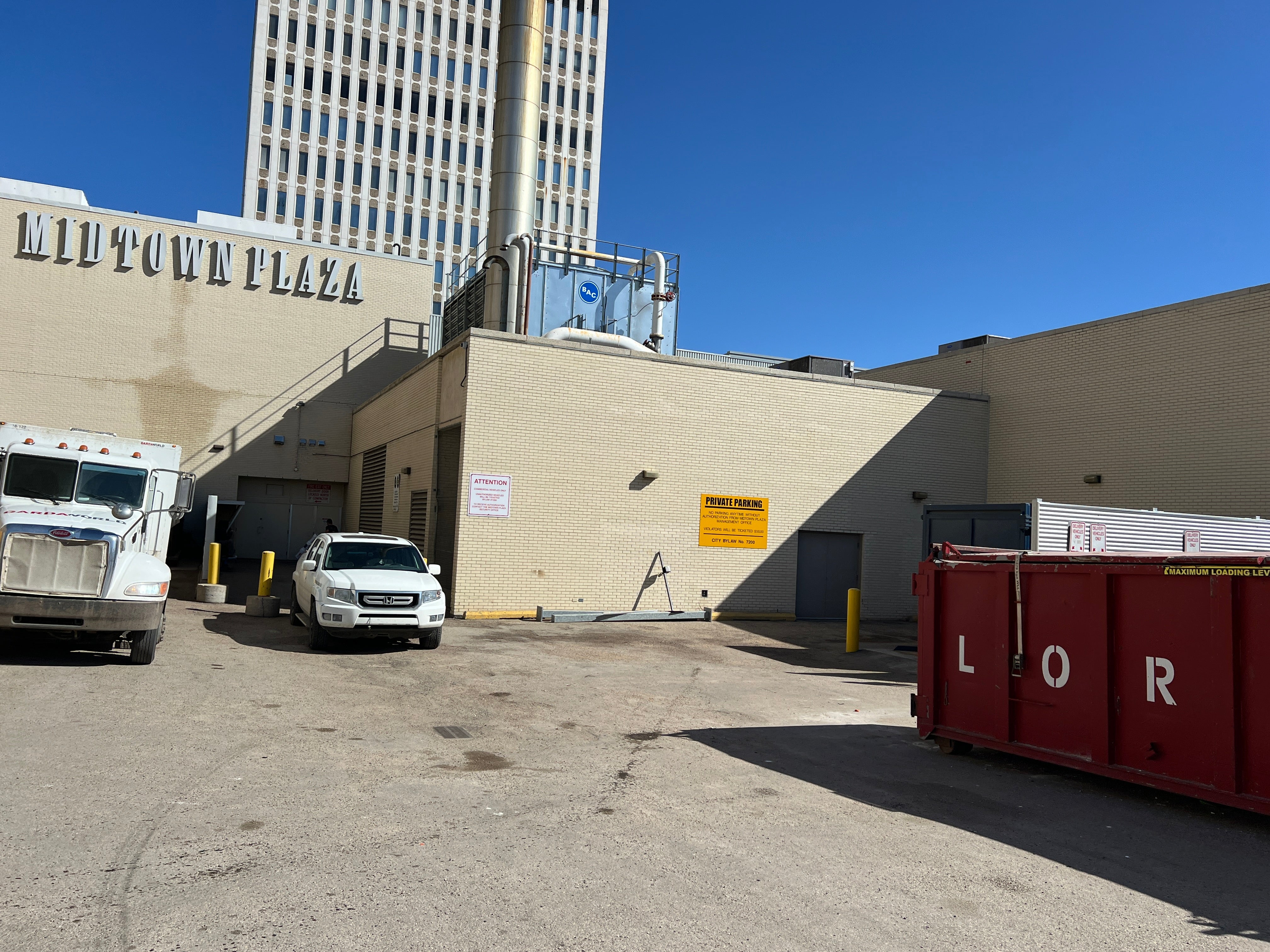 Midtown Mall - Saskatoon - 2024 Partial Loading Dock Rehabilitation ...